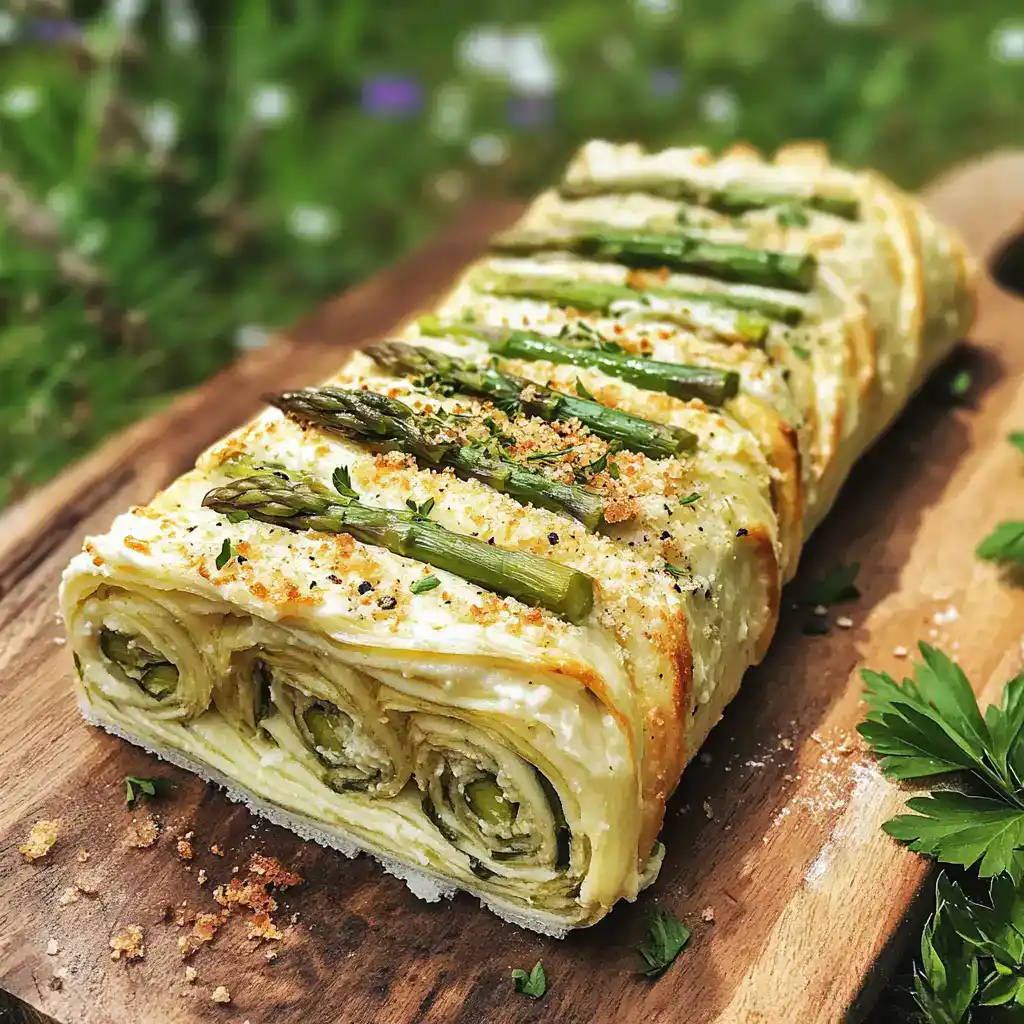 Asparagus Roll Cake Recipe