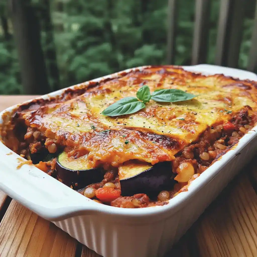 Easy Lentil Vegetable Moussaka Recipe - Impressive Vegan Greek Perfect ...