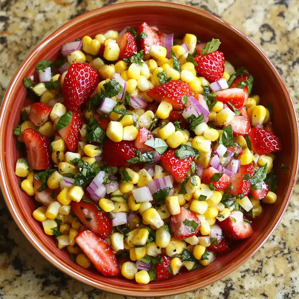 The Ultimate Vegan Strawberry Corn Salad (That'll Make You Rethink ...