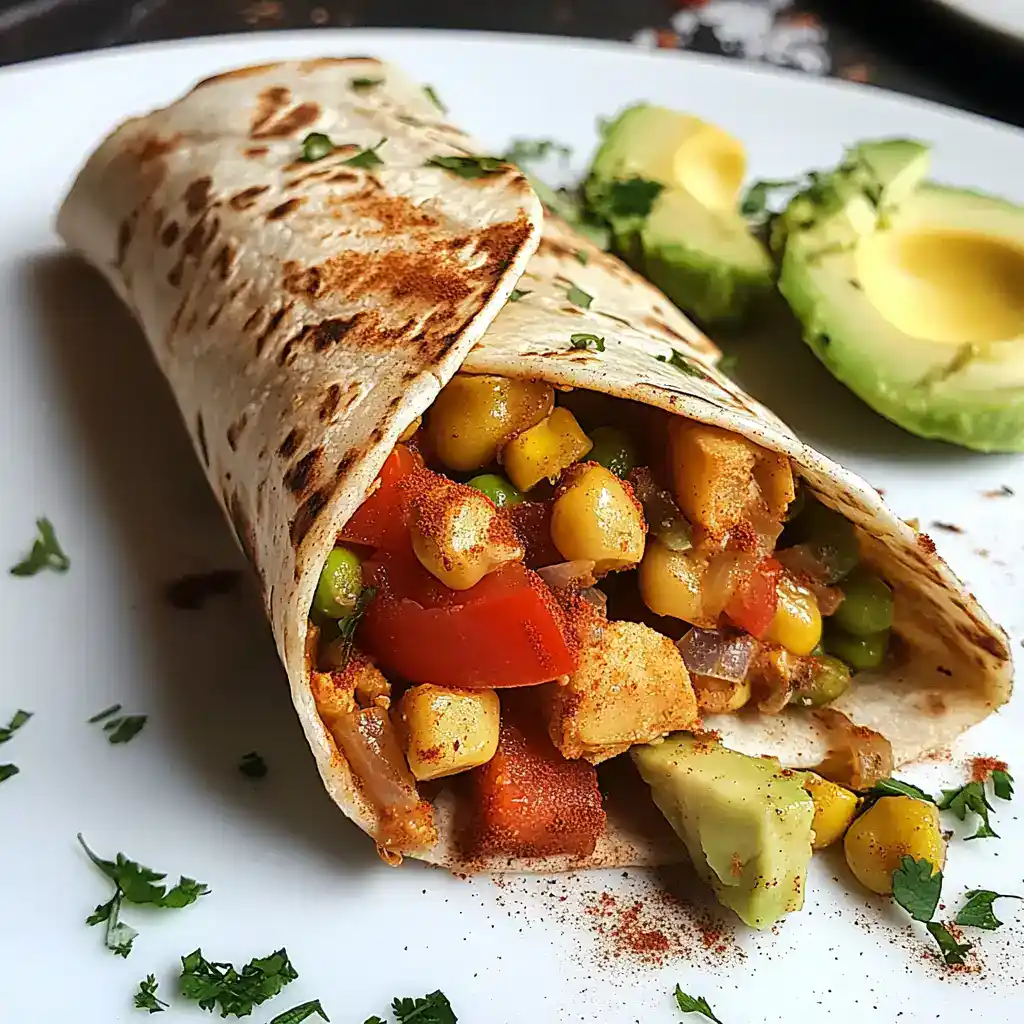 Easy Pea Breakfast Burrito Recipe - Protein-Packed Vegan Morning